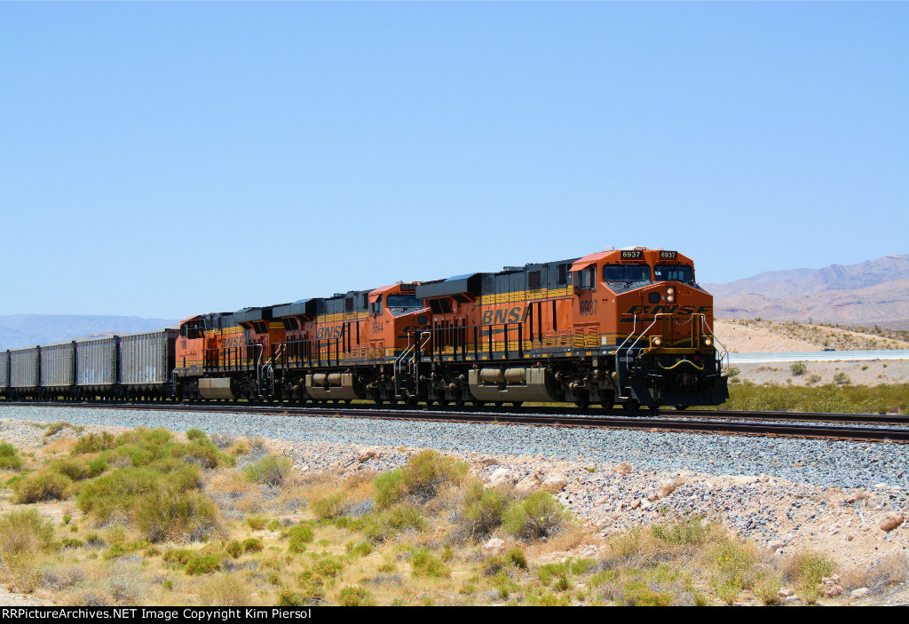BNSF 6937 Coal Empties